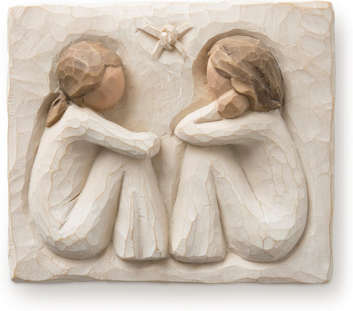 Willow Tree Friendship Plaque, Sculpted Hand-Painted bas Relief – BigaMart
