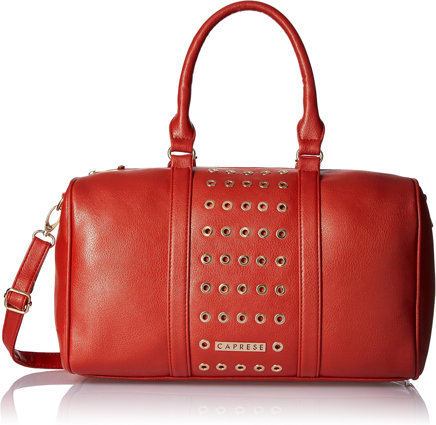Buy Caprese Women's Satchel Handbag (Brick Red) at Amazon.in