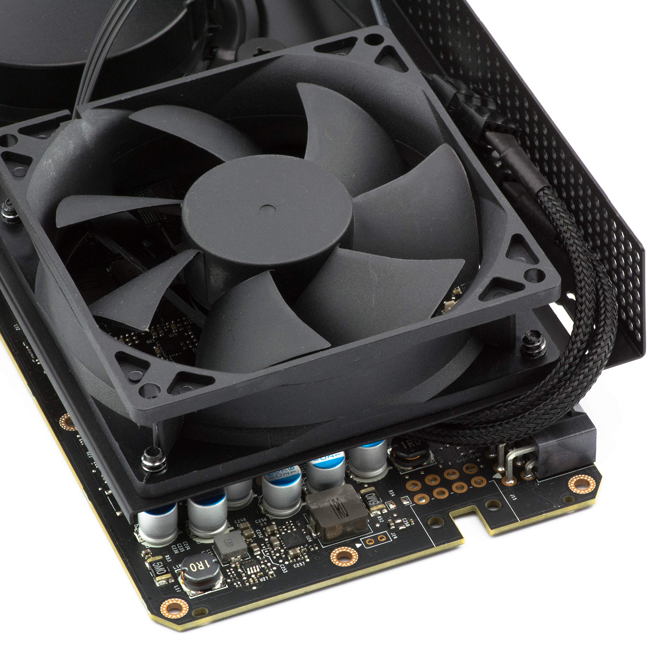 Mua CRJ Micro 4 Pin GPU Dual Fan Adapter Cable - 6" (15cm), Black ...