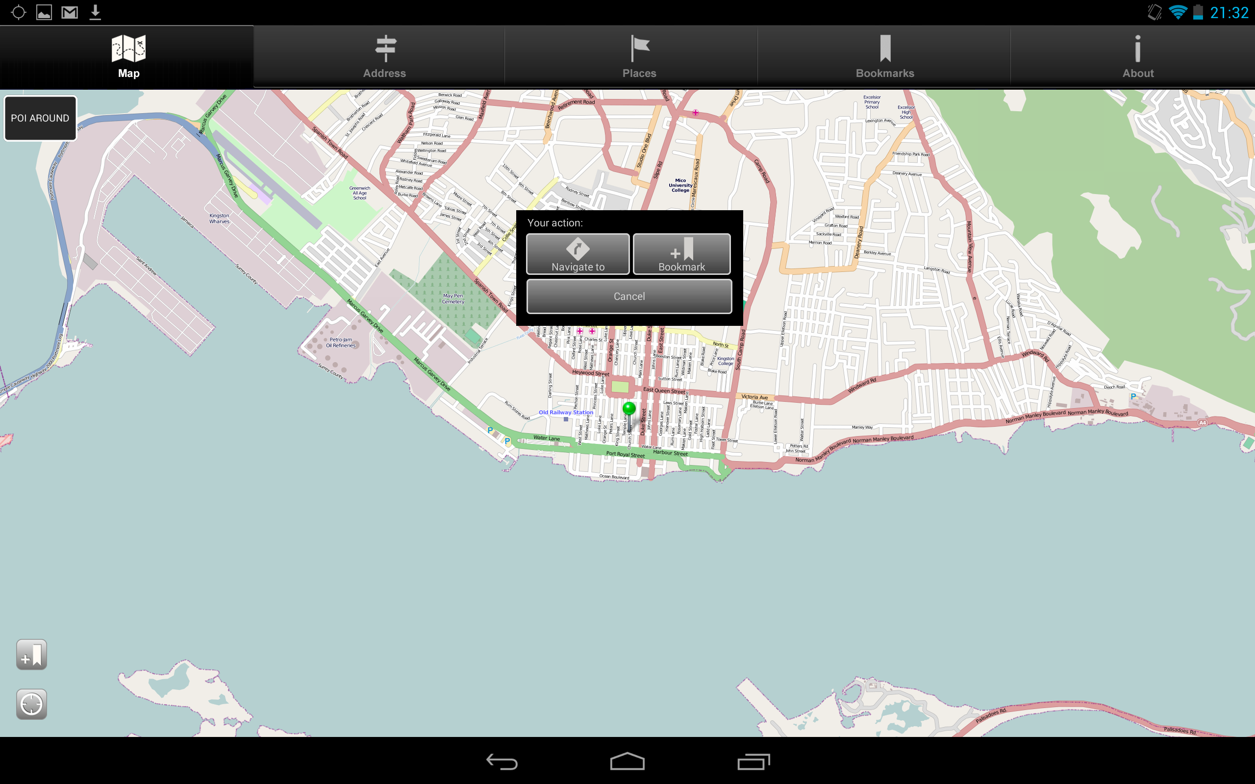 Offline Map Kingston, Jamaica - CNM:Amazon.com:Appstore for Android