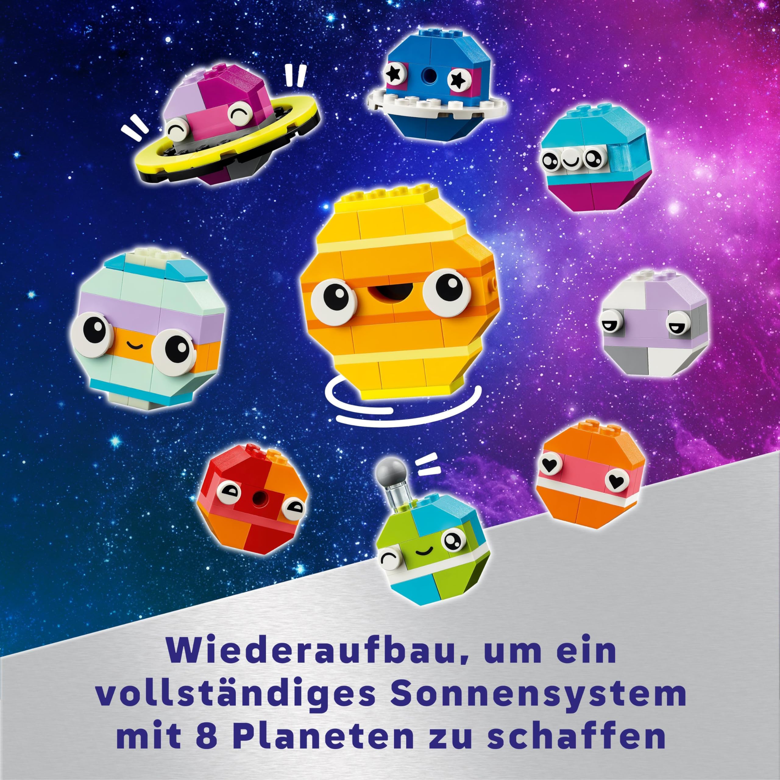 Mua LEGO Classic Kreative Weltraumplaneten, baubares Sonnensystem ...