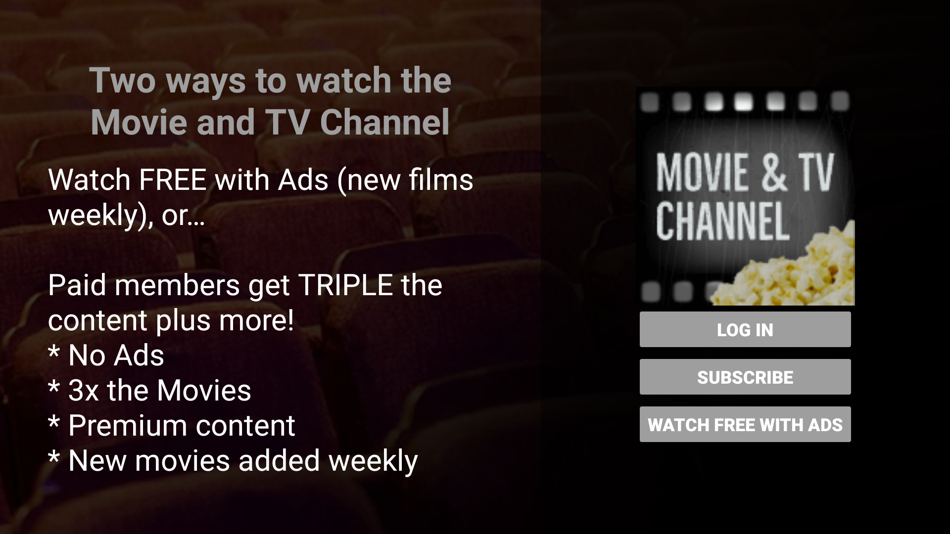 Movie & TV Channel:Amazon.com:Appstore for Android