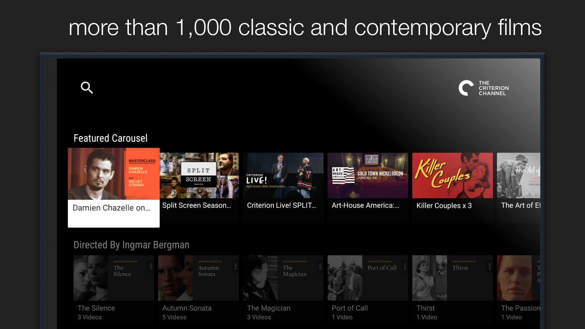 The Criterion Channel: Amazon.ca: Appstore for Android