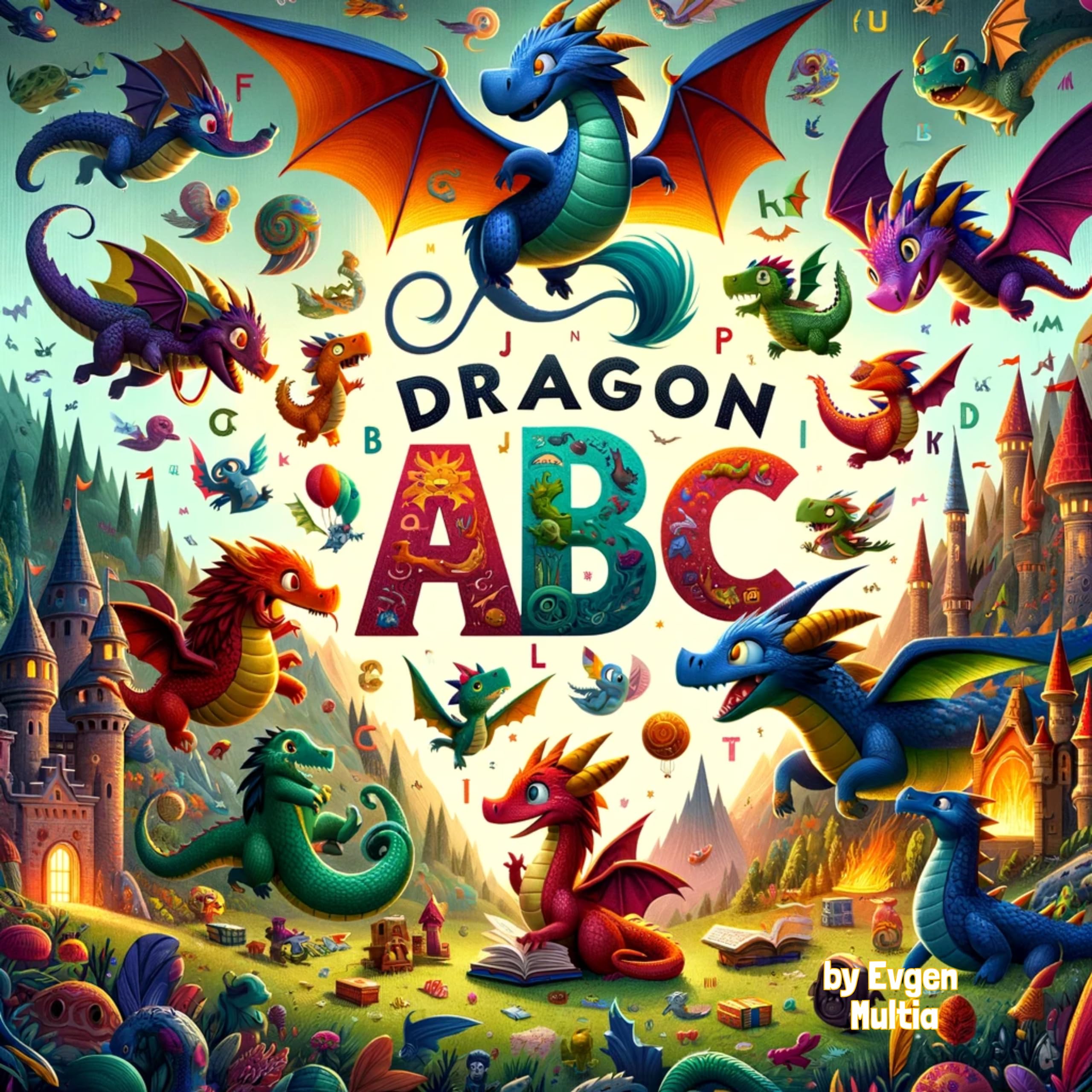 Mua Dragon ABC: A Magical Journey Through the Alphabet with Colorful ...