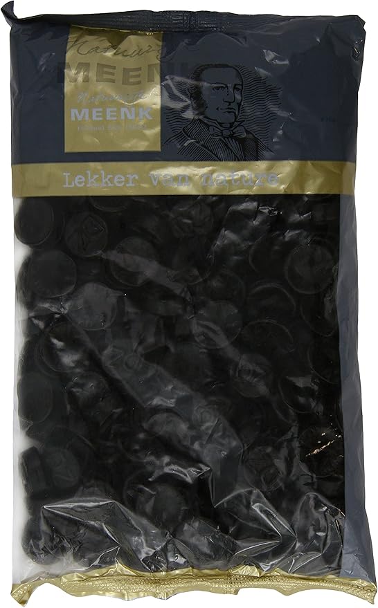 Meenk Dutch Double Salt Soft Dubbel Zoute Drop Liquorice 1 kg: Amazon ...