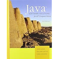 Java Software Solutions AP Comp. Science: John Lewis, William Loftus ...