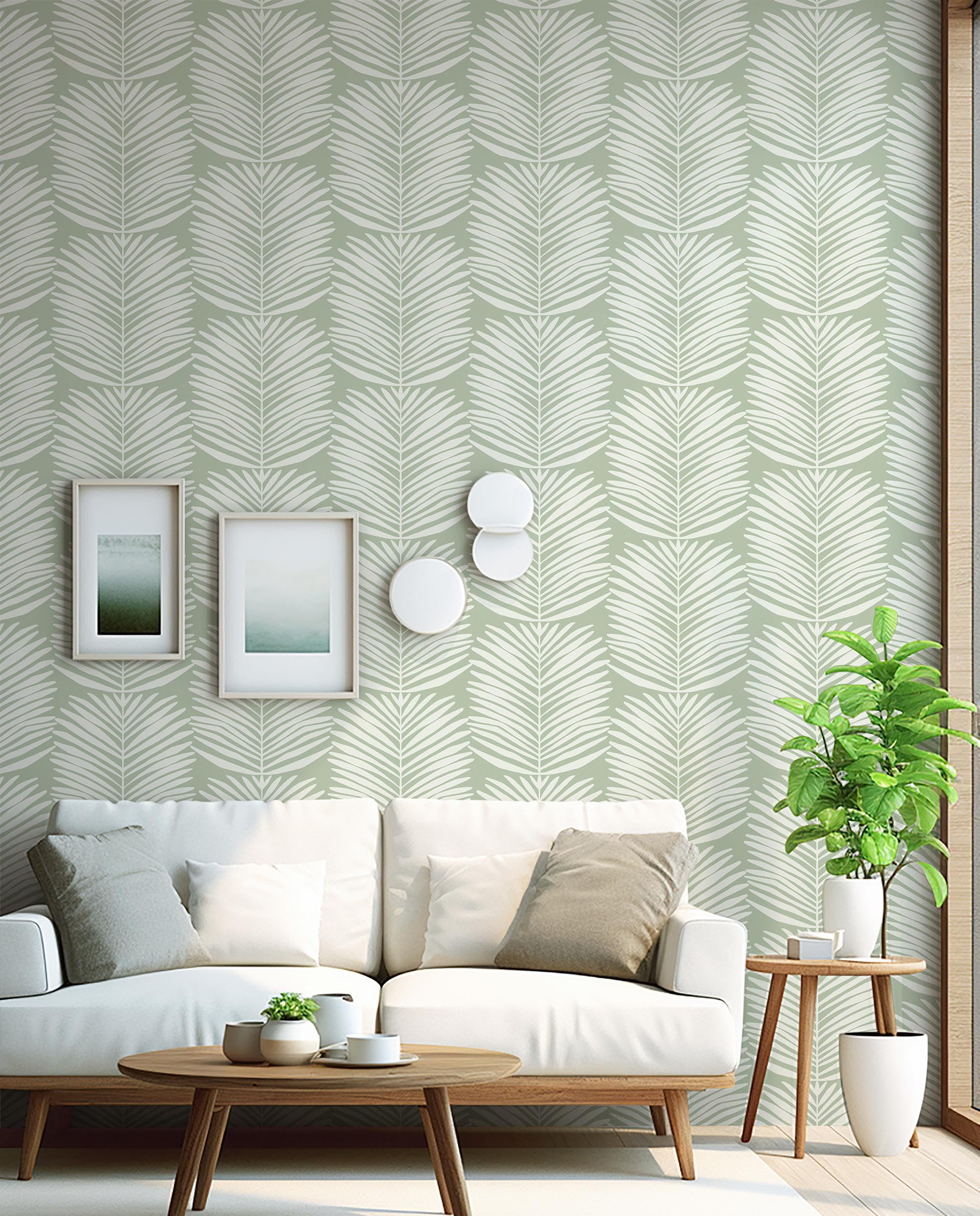 Peel And Stick Wallpaper Leaf Contact Paper For Cabinets And Drawers ...