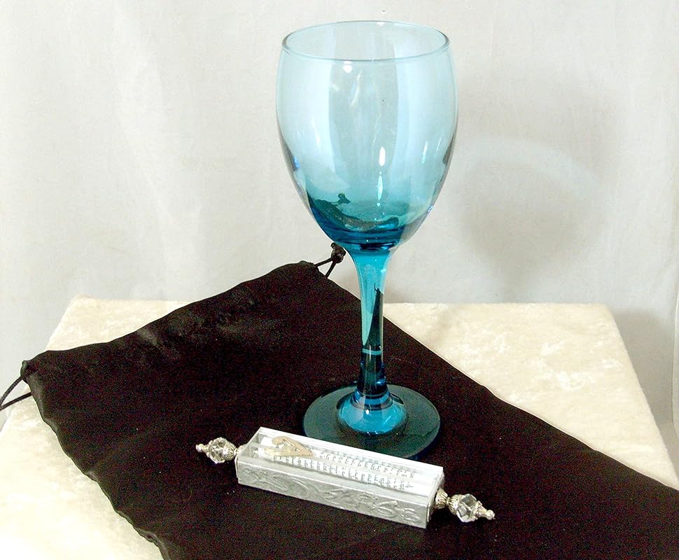 Amazon.com: Jewish Wedding Glass Kit - Wine Glass, Satin Bag, Shards ...