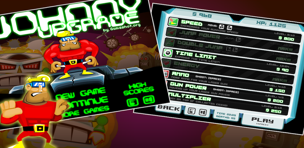 Johnny Action Upgrade:Superhero Free Jump And Run:Amazon.co.uk:Appstore ...