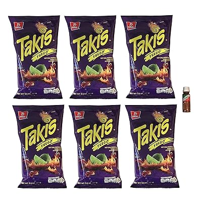 Takis Fuego Tortilla Chips 3.2 oz 6 Pack with Free Nepal | Ubuy