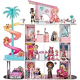 Amazon.com: LOL Surprise OMG House – New Real Wood Doll House with 85 ...