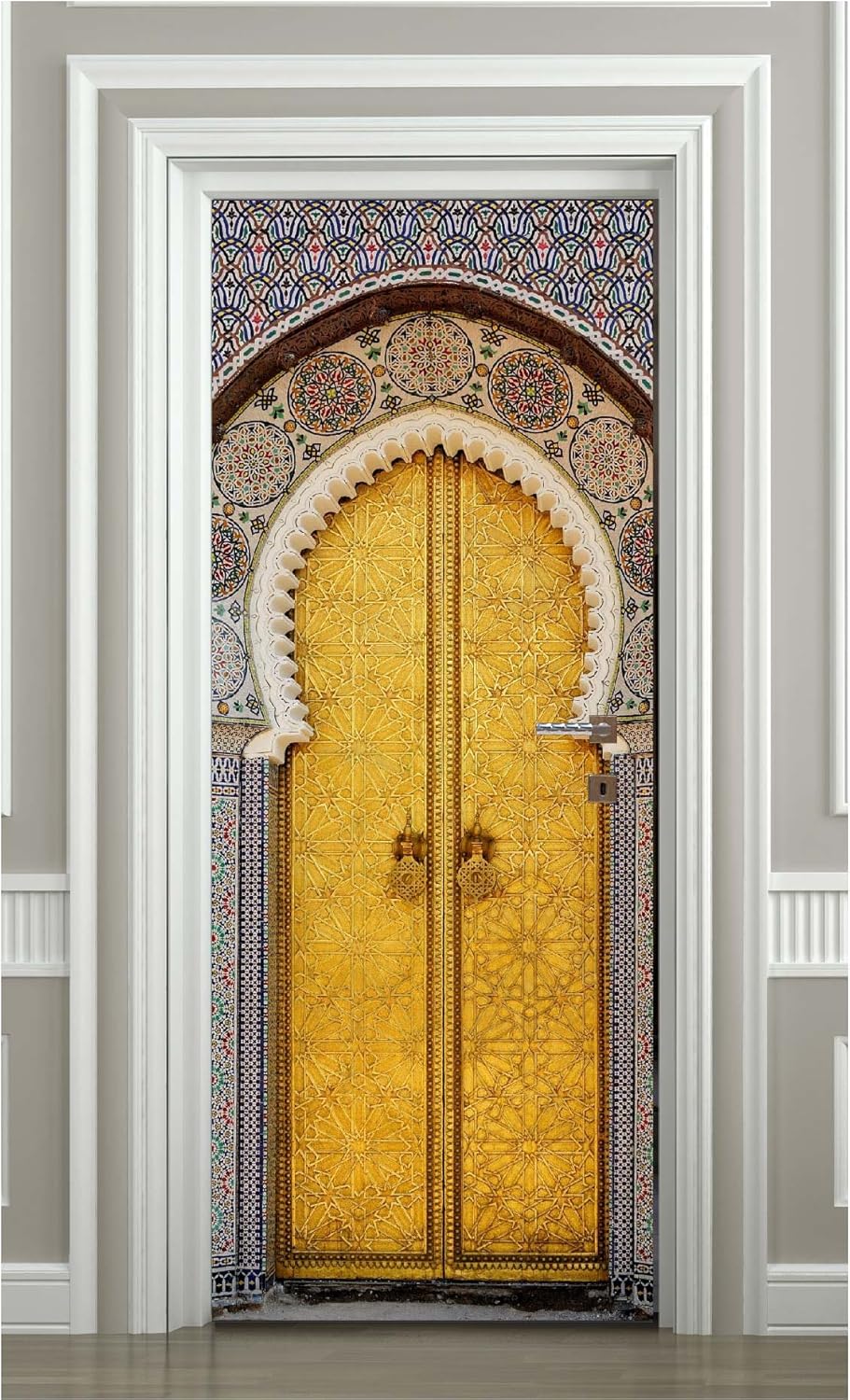 PPA DESIGN Sticker Porte Déco Porte Orientale SAPP0221 (83x204cm ...