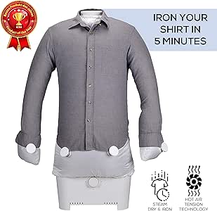 Amazon.com: SereneLife 1400 Watt Machine-1400W Dummy/Press for Shirts ...