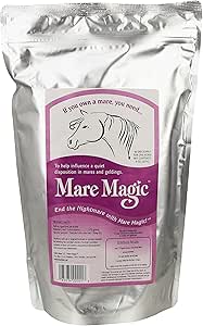 Amazon.com: Mare Magic 185034000018 Calming Supplements, 8 oz, Gray : Pet Supplies