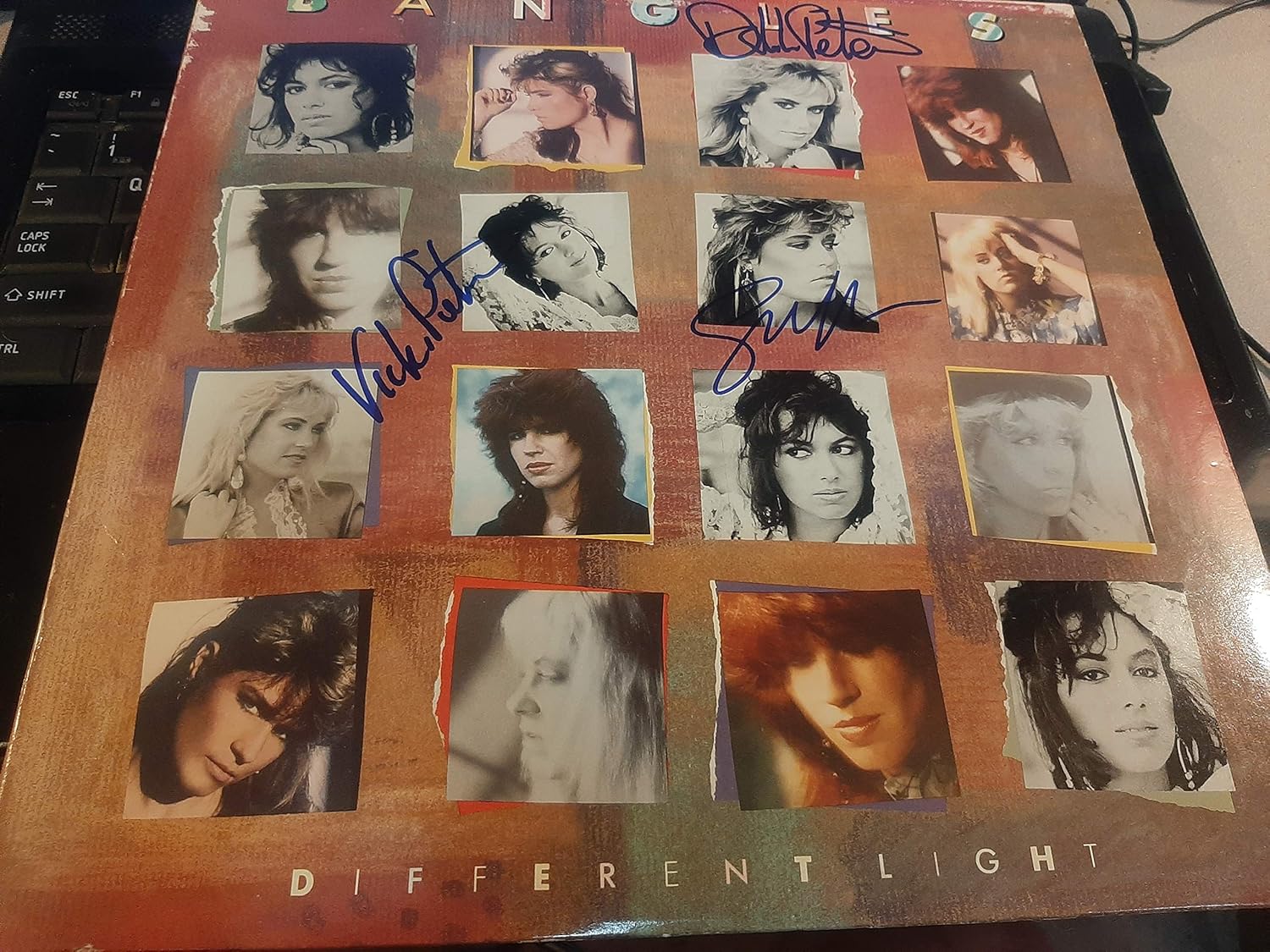THE BANGLES signed"Different Light" album cover at Amazon's ...