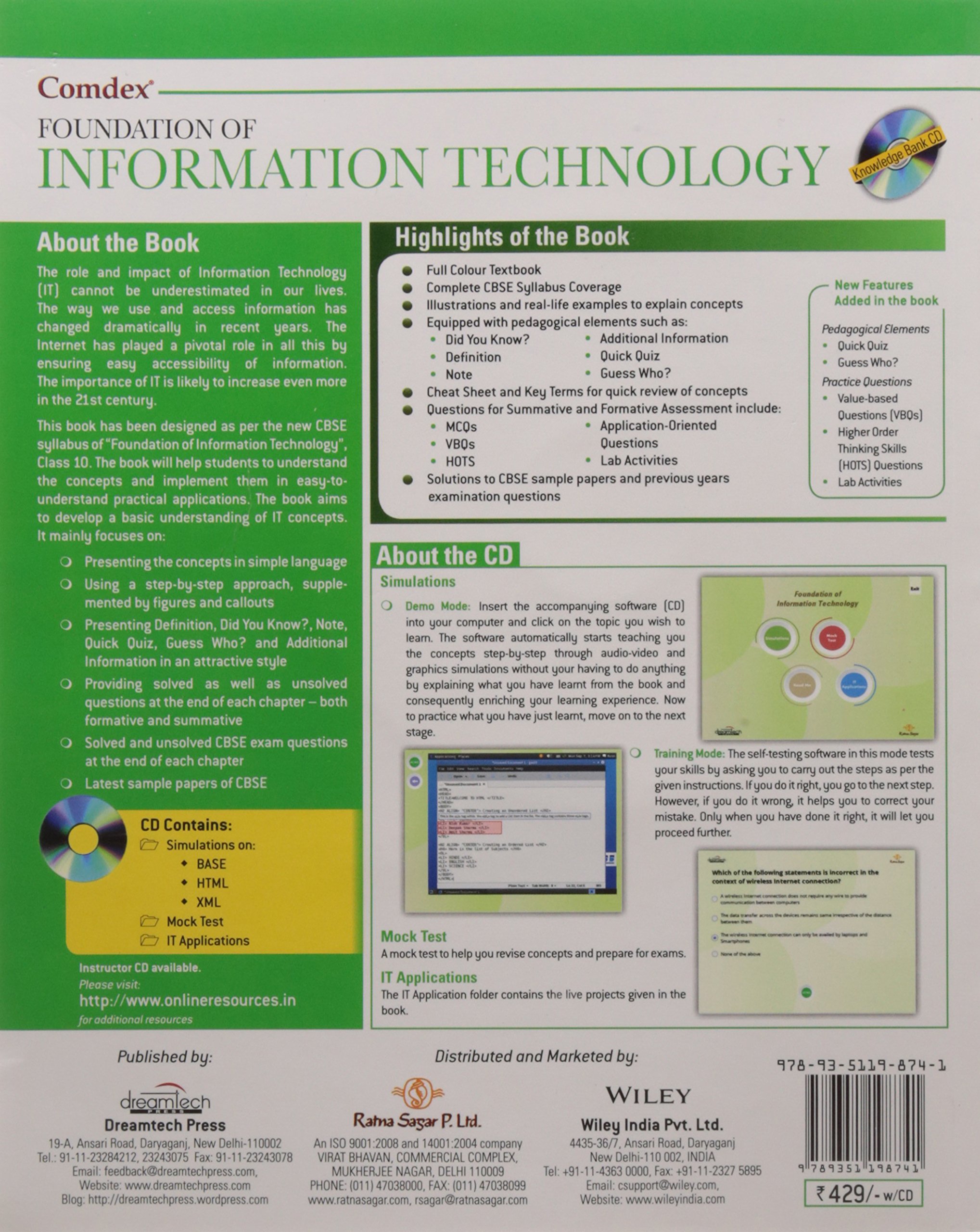 comdex information technology class 9 pdf