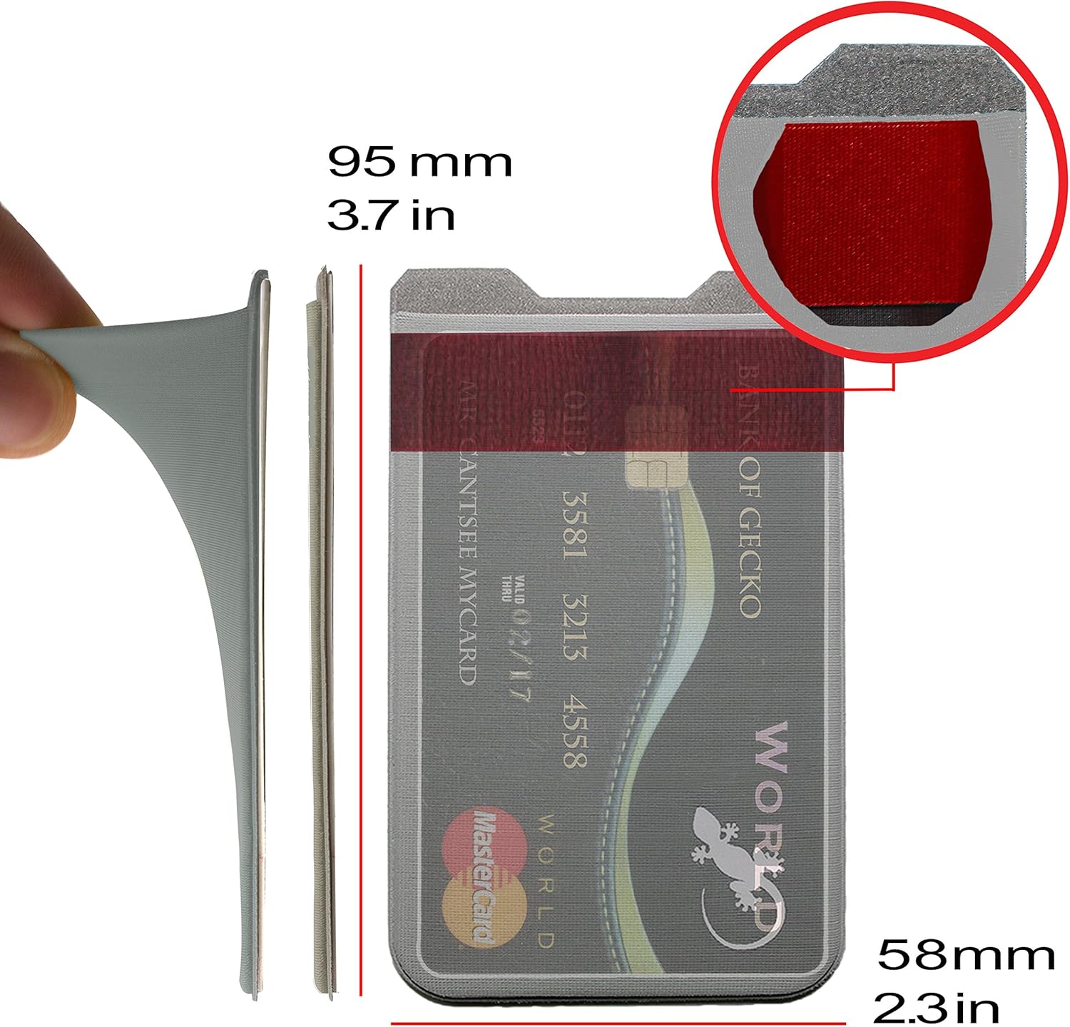 Sticky Card Holder for Phone – Mobile Phone Stand – Adhesive Card ...