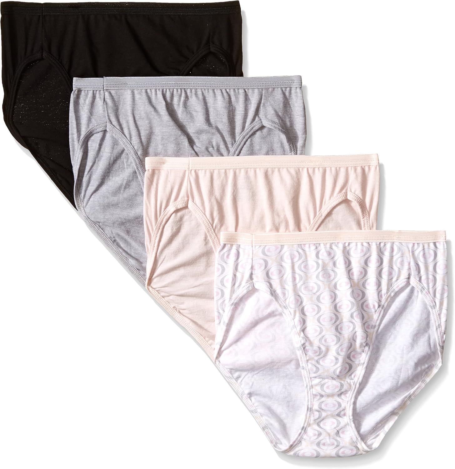 Hanes Women 's 4 Pack Ultimate Hi-Cut calzón 43 KU: Amazon.com.mx: Ropa ...