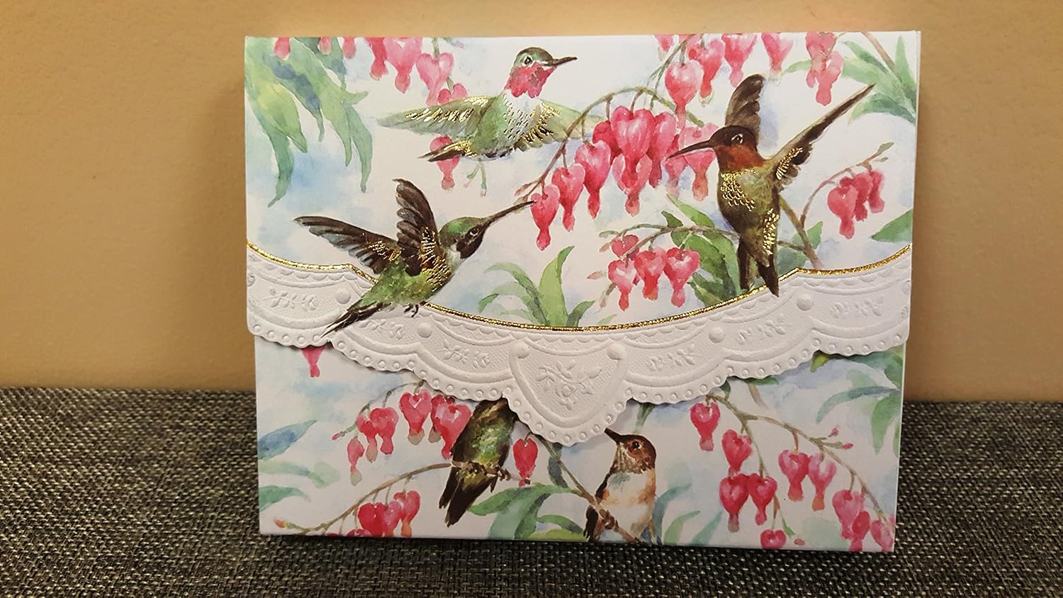 Amazon.com: Carol Wilson Fine Arts Inc. Hummingbirds Portfolio Notecard ...
