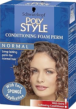 Schwarzkopf Poly Style Conditioning Foam Perm for Normal Hair - Pack of ...