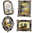 Amazon.com - Geetery 4 Pcs Black Gothic Picture Frame Set Victorian Antique Ofrenda Small Luxury ...