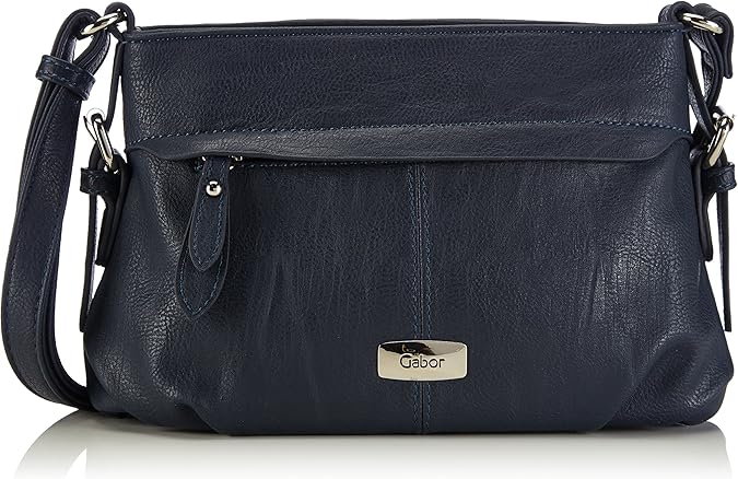 Gabor Umhängetasche Damen Lisa, 26x17x10 cm, Blau (blau 50), Gabor ...