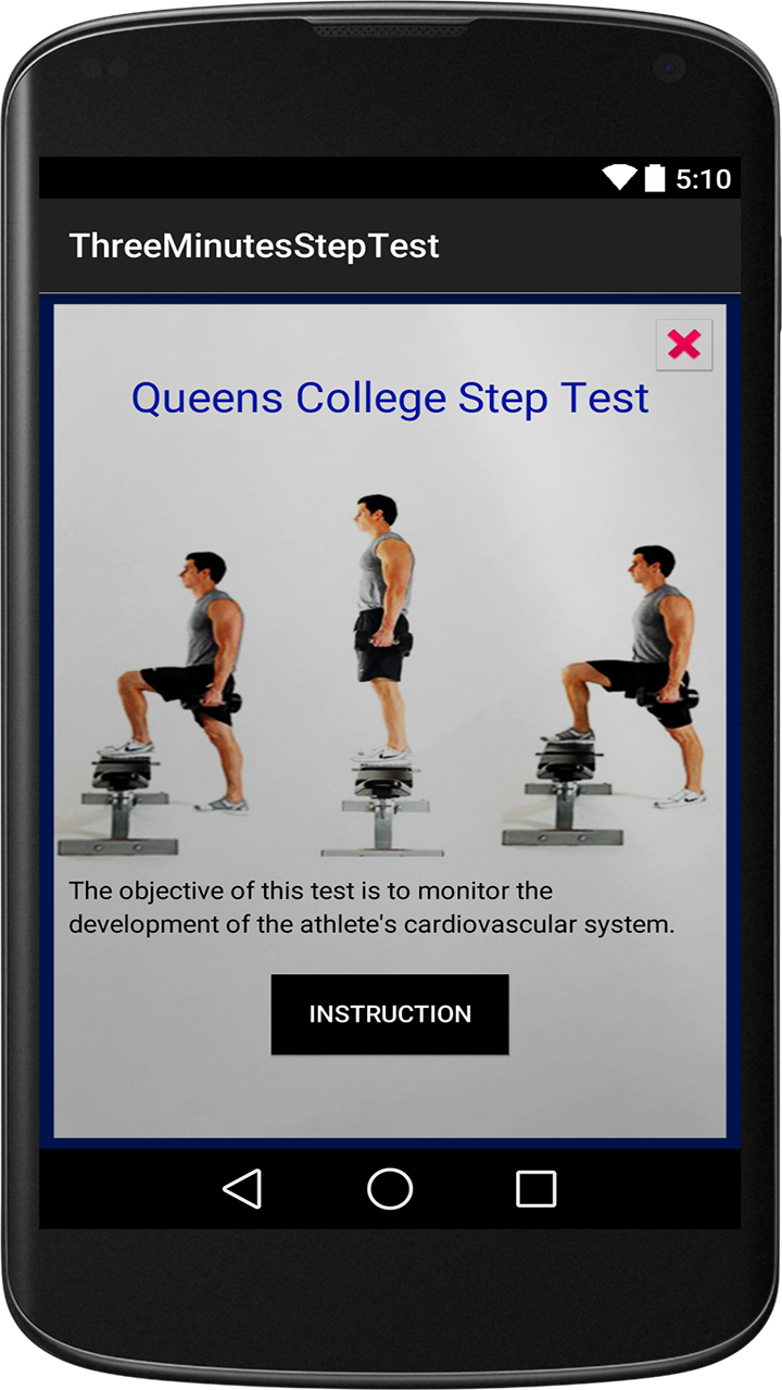 Queens College Step Test: Amazon.com.au: Appstore for Android