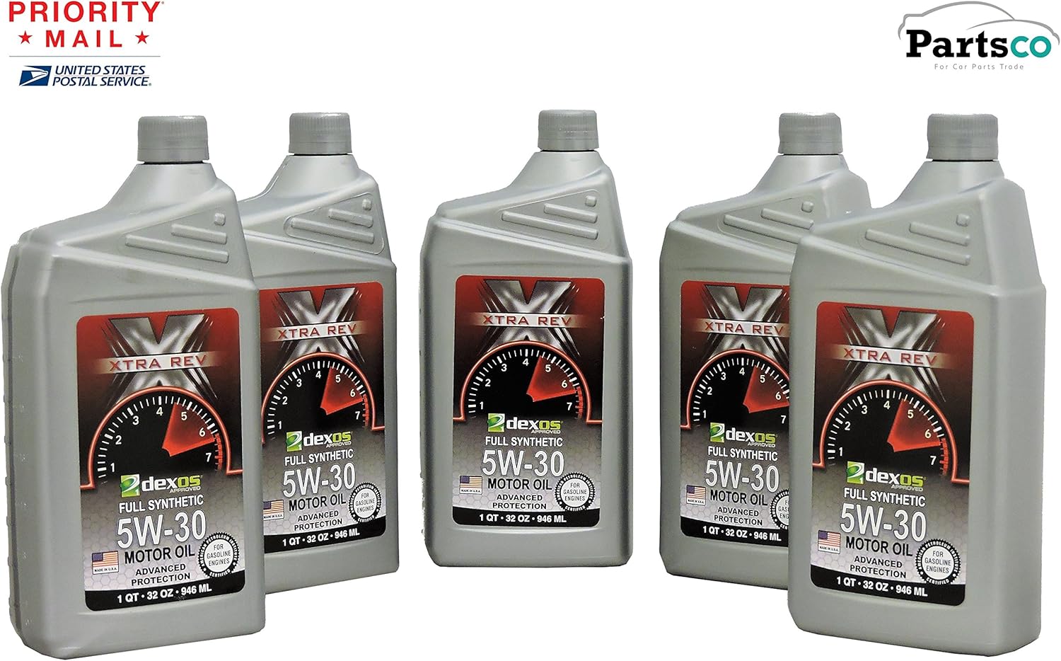 Full Synthetic dexos 5w30 Motor Oil 5 Quarts Xtra REV Brand: Amazon.ca ...