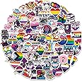 Amazon.com: LGBTQ Sticker Set 120 PCS LGBTQ+ Stickers Graffiti Vinyl ...
