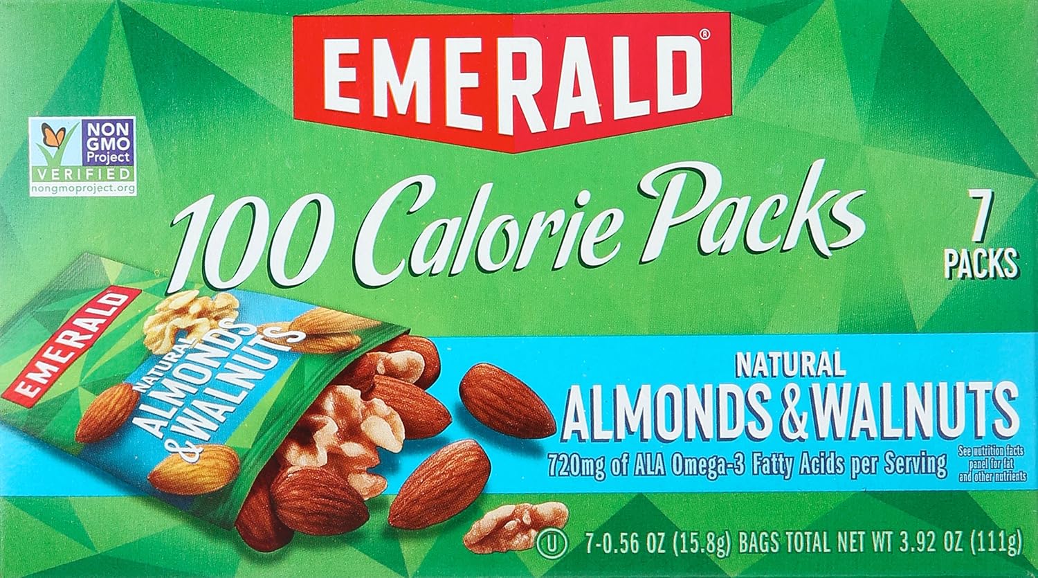 Emerald 100 Calorie Pack Walnuts And Almonds Nutrition Facts | Besto Blog