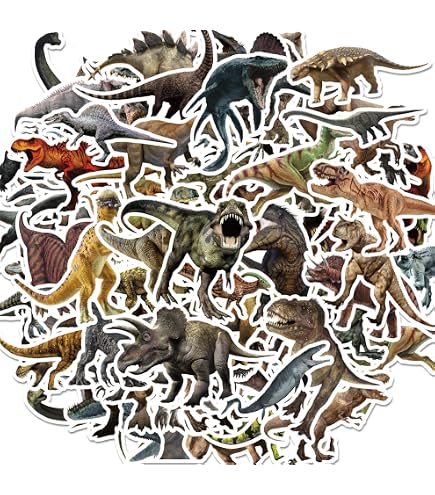 Officially Licensed Jurassic Stickers Bluey-STICKERLAND Multi SUBS ...