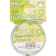 Amazon.com: The Beadsmith Flex-Rite Beading Wire - Stainless Steel ...