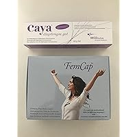 Femcap 22mm Capuchón Cervical & Caya Gel Contraceptivo Natural 60g ...
