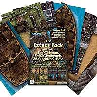 Amazon.com: Arcknight The Extras Pack Roleplaying Battlemaps; 16 ...
