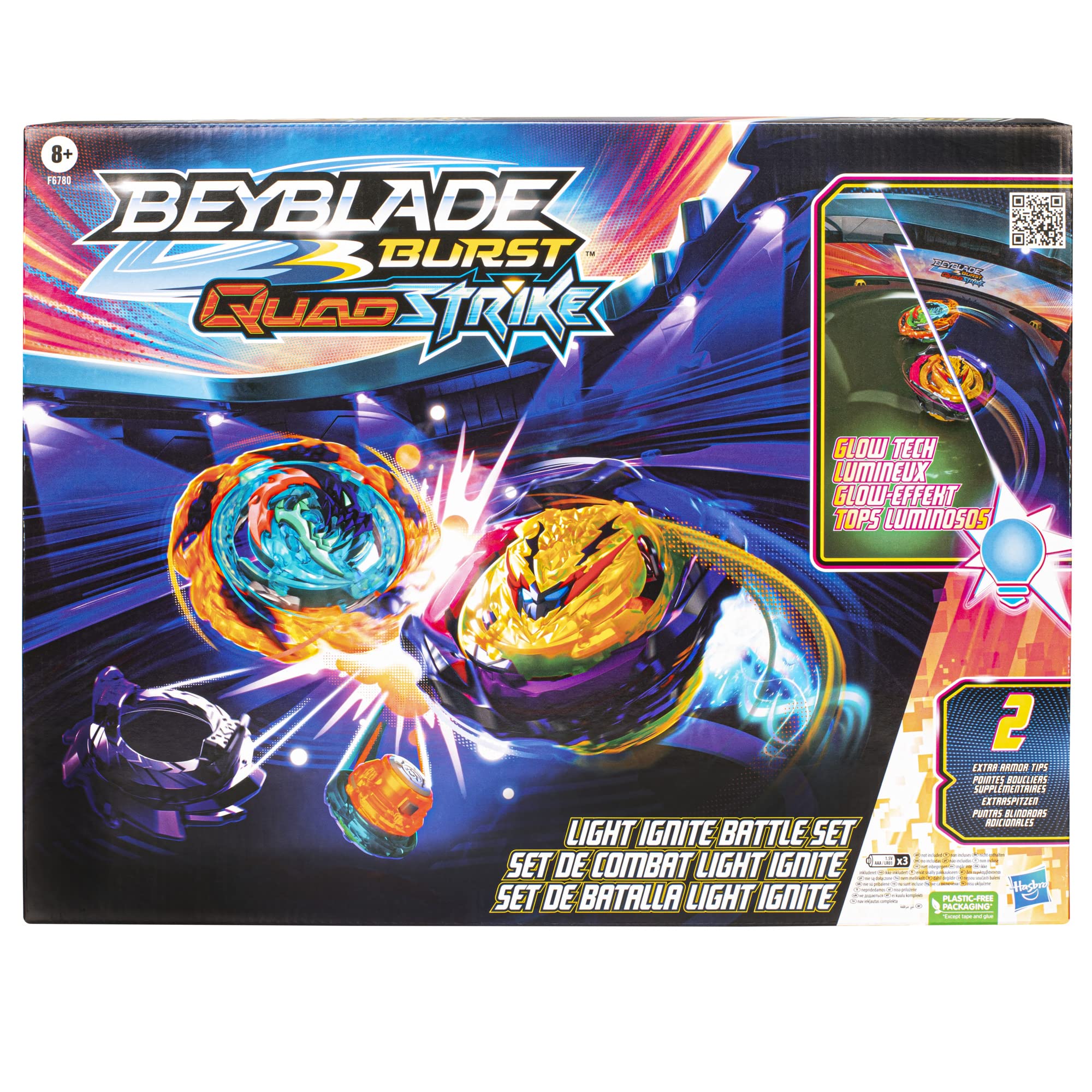 Mua Beyblade Burst QuadStrike Light Ignite Beyblade Stadium Battle Set ...