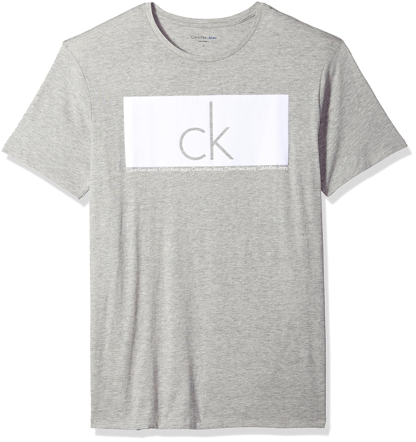 Calvin Klein - Playera de Manga Corta para Hombre, diseño con Logotipo ...