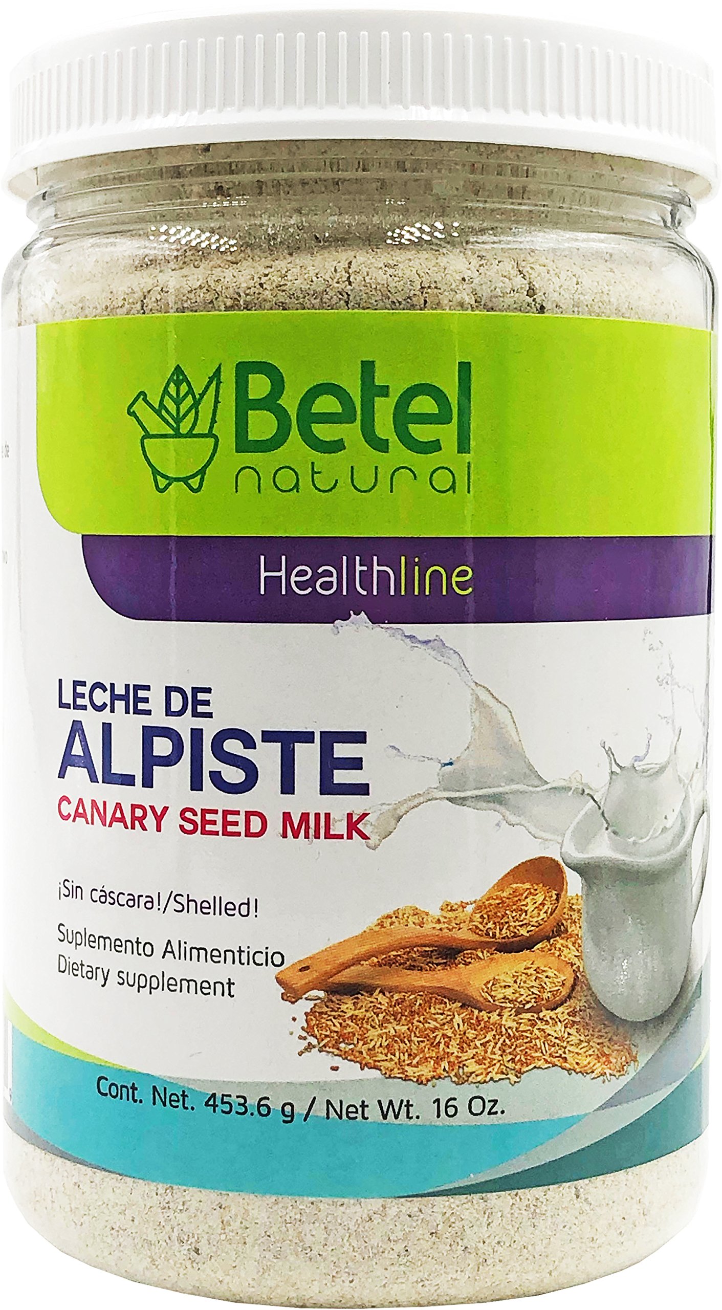 Amazon.com: Leche de Alpiste with Curcuma, Guanabana, and Moringa - No ...