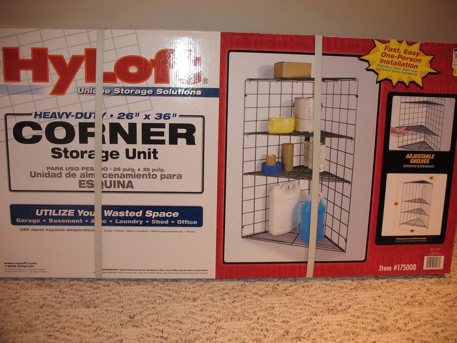 Hyloft Heavy-duty 26" X36" storage unit - Garage Storage And ...