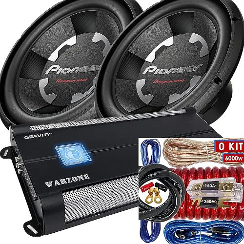 Car Subwoofers Pioneer Amplifier