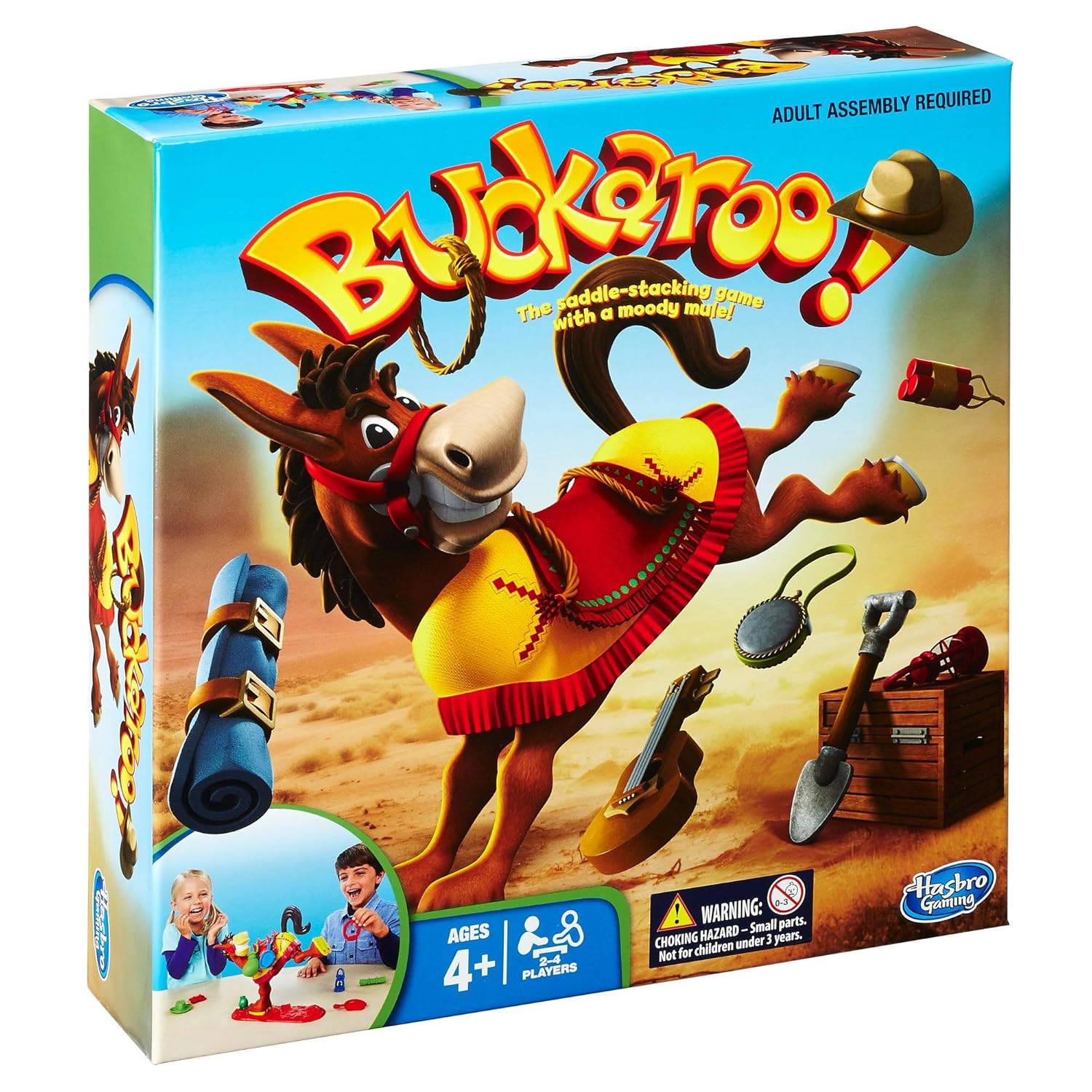 Buckaroo 48380 - Hasbro Games Buckaroo - Saddle Stacking Game - Classic ...