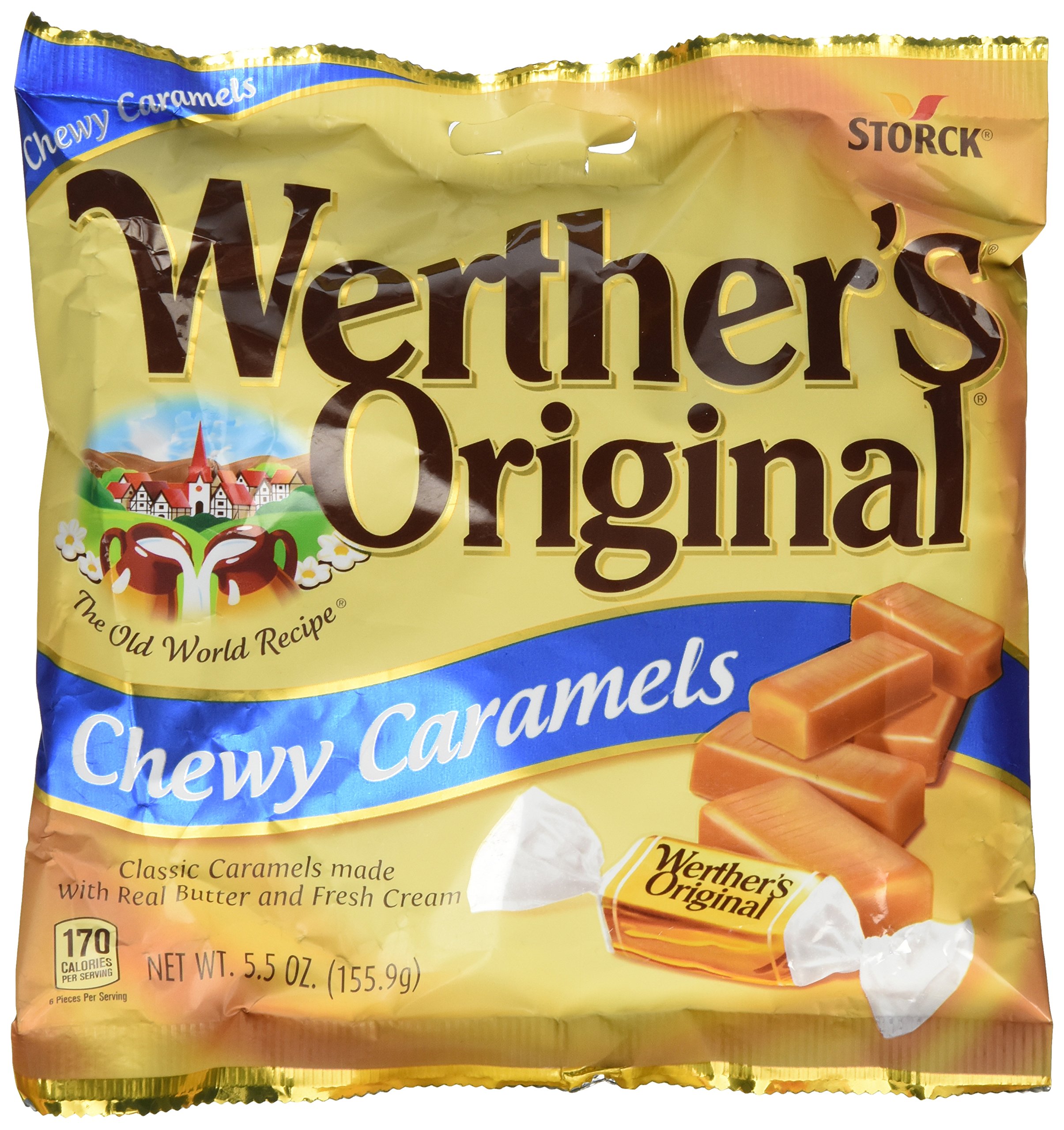 Amazon.com : Werther's Original Chewy Caramels : Caramel Candy ...