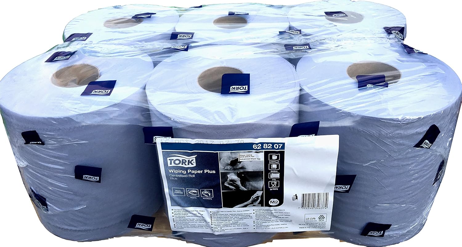 Tork Centrefeed Roll Blue 6x157m: Amazon.co.uk: Grocery
