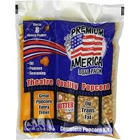 Amazon.com: Great Western Premium America Dual Pack Popcorn, 10.6 Ounce ...