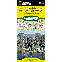 Carson-Iceberg, Emigrant, and Mokelumne Wilderness Areas Map [Eldorado ...
