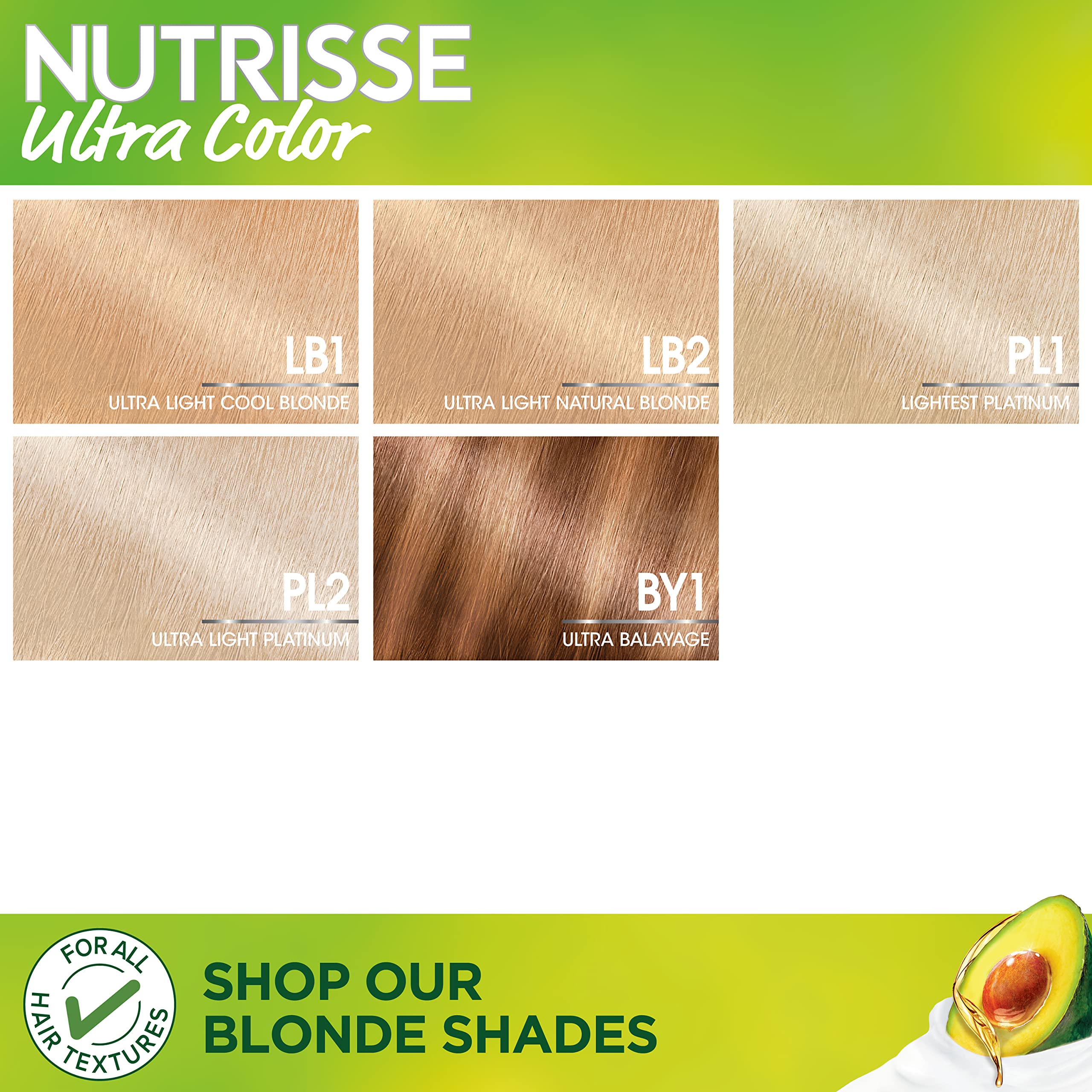 Mua Garnier Hair Color Nutrisse Ultra Color Nourishing Creme, PL1 ...