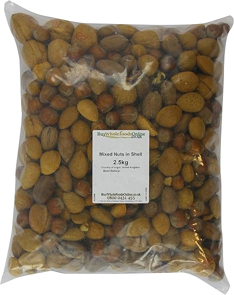 Buy Whole Foods Online Mixed Nuts in Shell 2.5 kg: Amazon.co.uk: Grocery