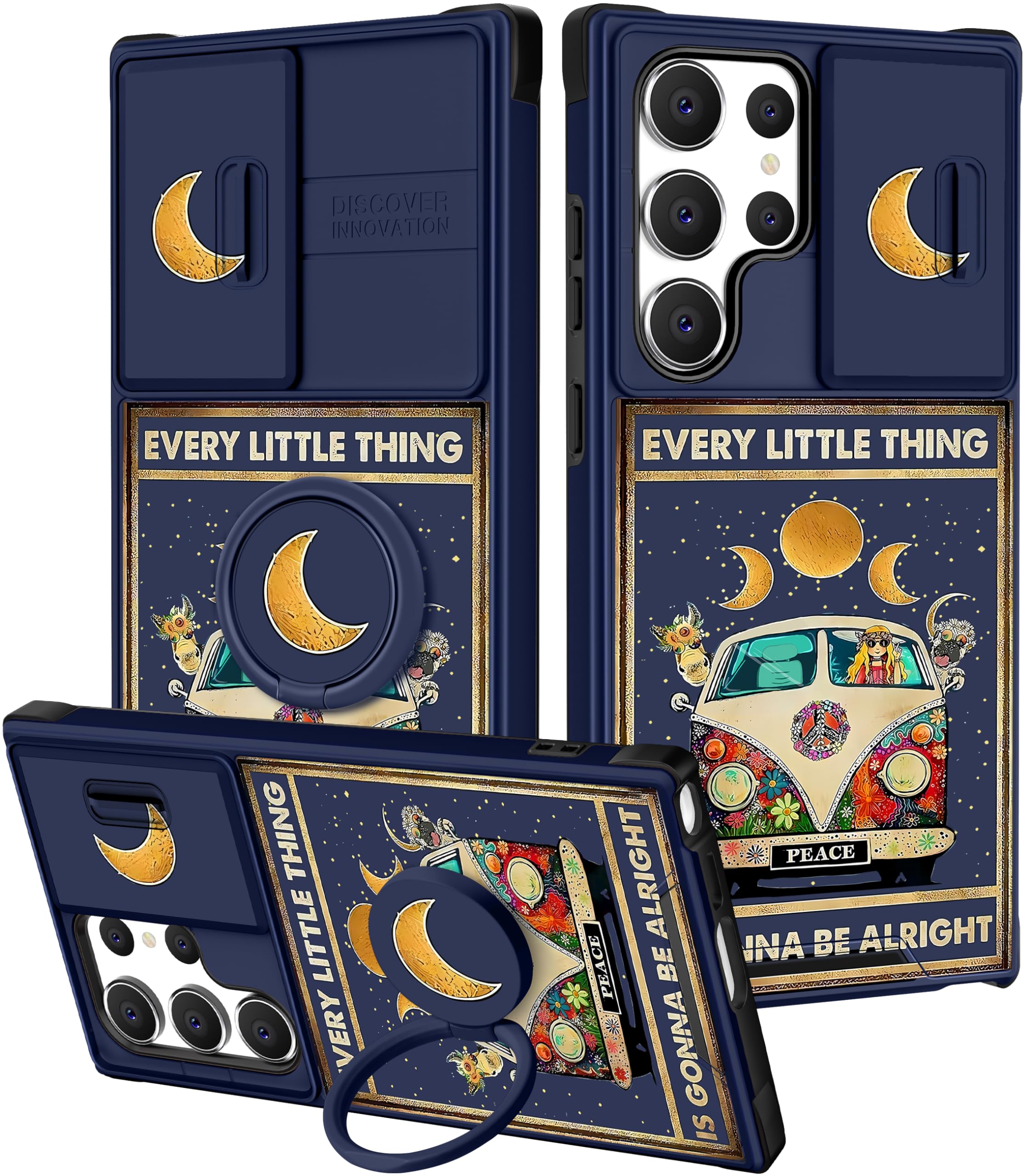 Funermei (2in1 for Samsung Galaxy S22 Ultra Case for Women Cute Girls ...