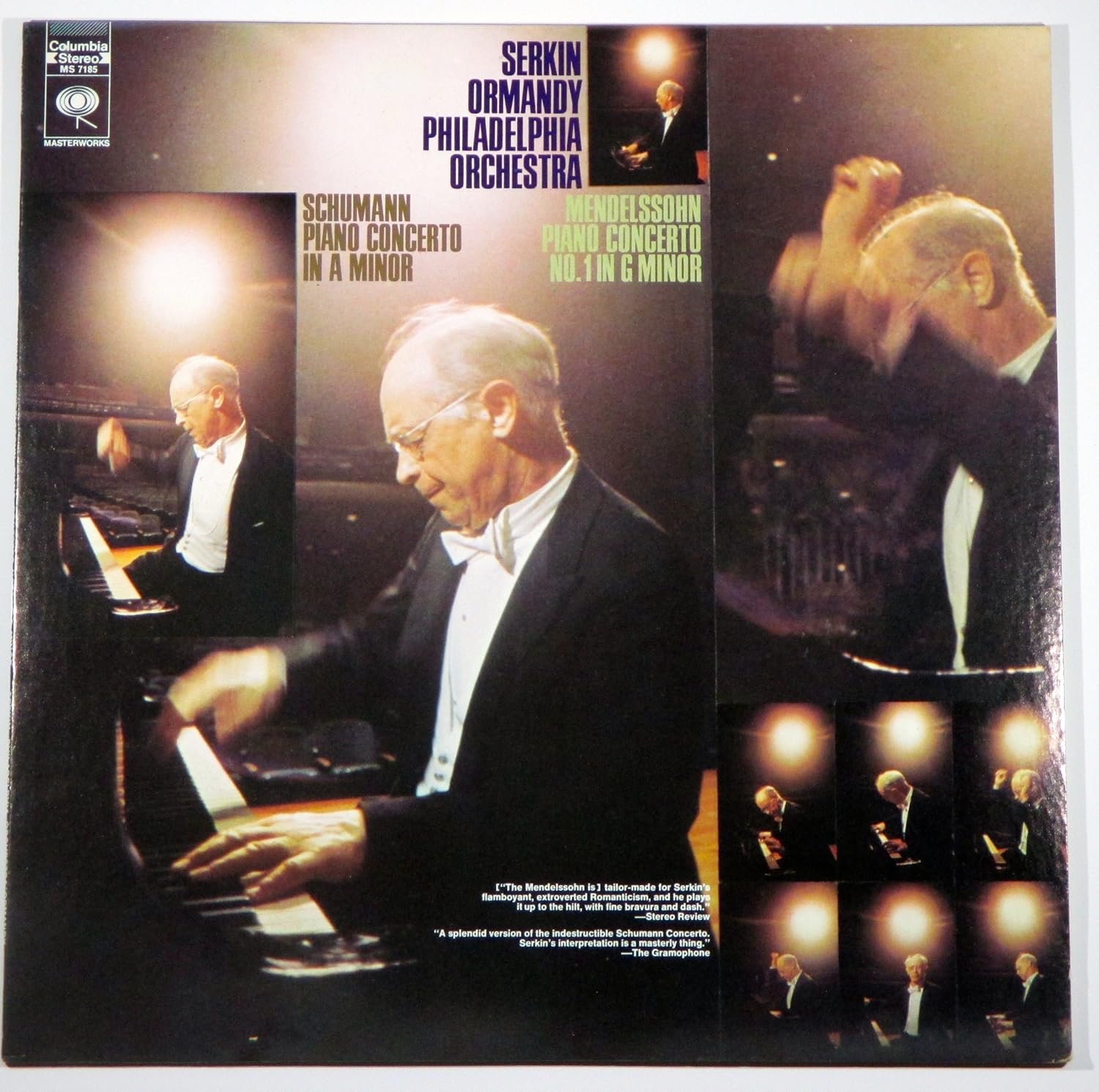 Schumann, Mendelssohn, Eugene Ormandy, Rudolf Serkin, Philadelphia Orchestra - Schumann: Piano ...