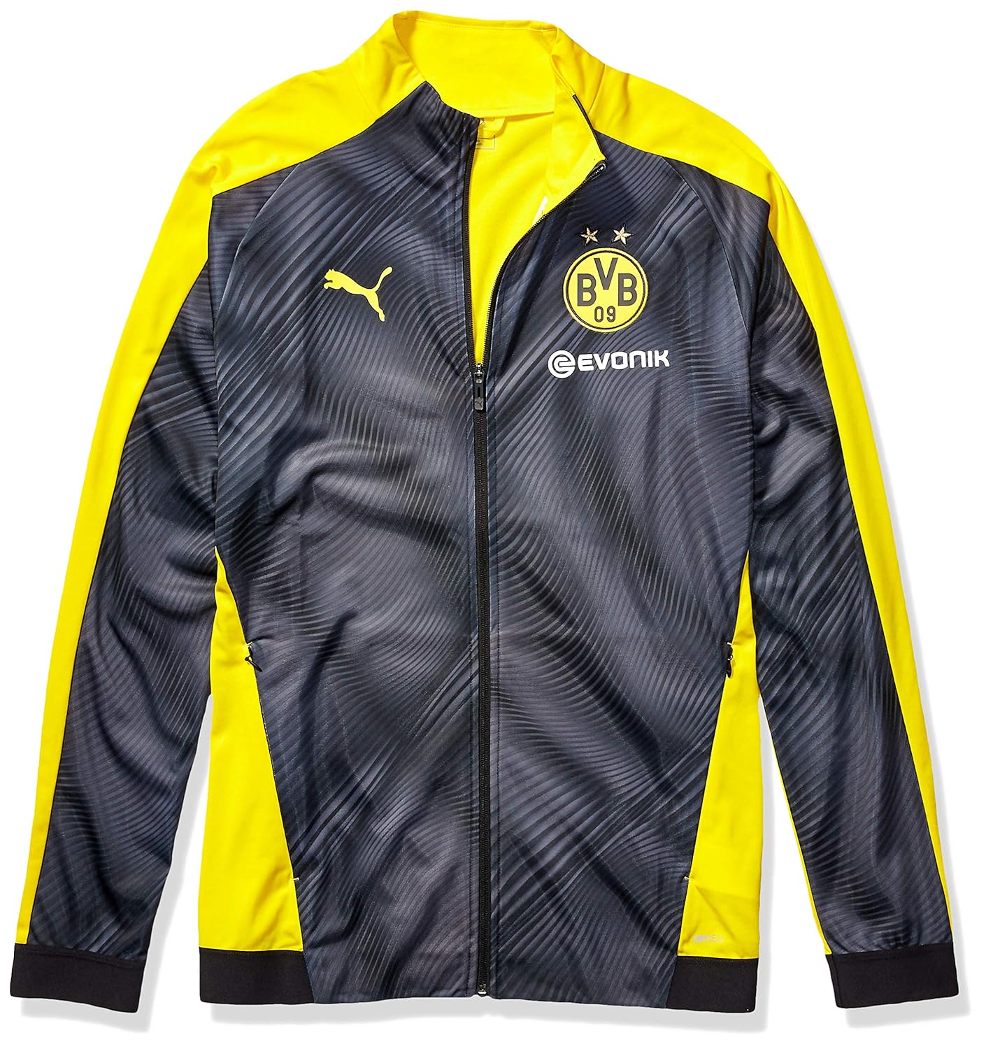 PUMA Men's BVB League Stadium Jacket with Evonik: Amazon.co.uk: Clothing