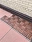 IKEA Outdoor Deck and Patio Interlocking Flooring Tiles (Brown-Stained ...